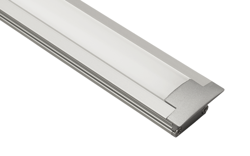 LLI-SQF. SQUARE FLANGED EXTRUSION + LED TAPELIGHT. by LLI Achitectural ...