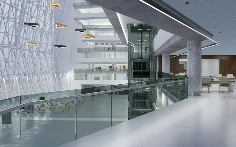 TM. TruGroove micro flex (horizontal) Suspended. by Ledalite, Signify