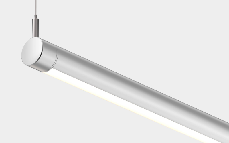 RUN. Runda Suspended Dynamic Color Linear display & suspension light ...