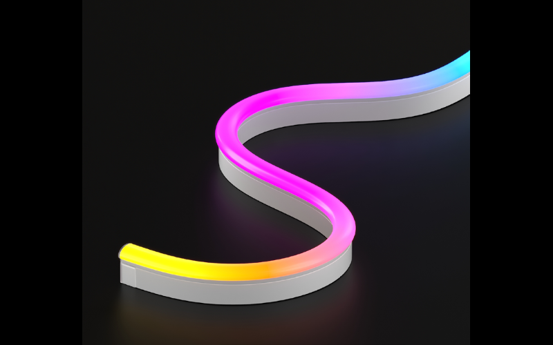 KBM. Kurba Medium Dome Horizontal Dynamic Color Field Bendable 24V System. by Luminii