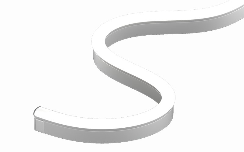 KBM. Kurba Medium Dome Horizontal Static White Field Bendable 24V ...