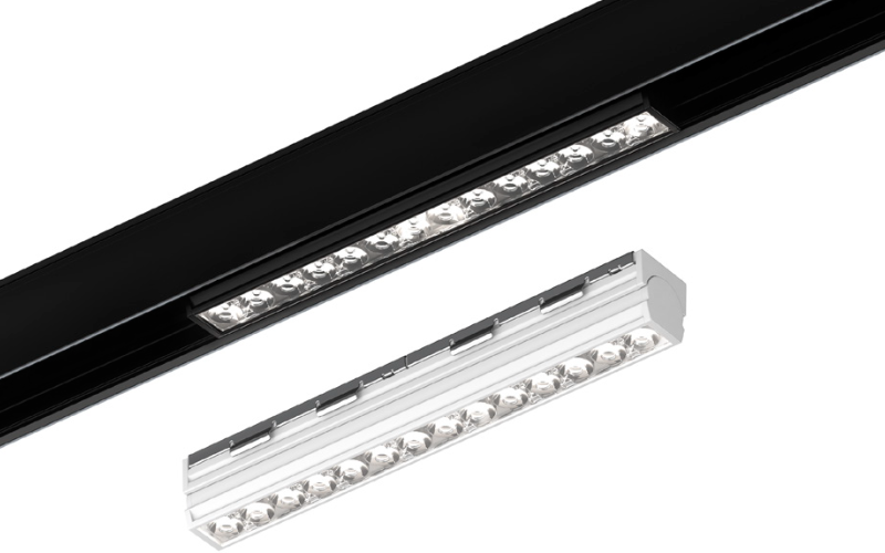 SMD. Stenos Directional Module Tunable White Track System. by Luminii