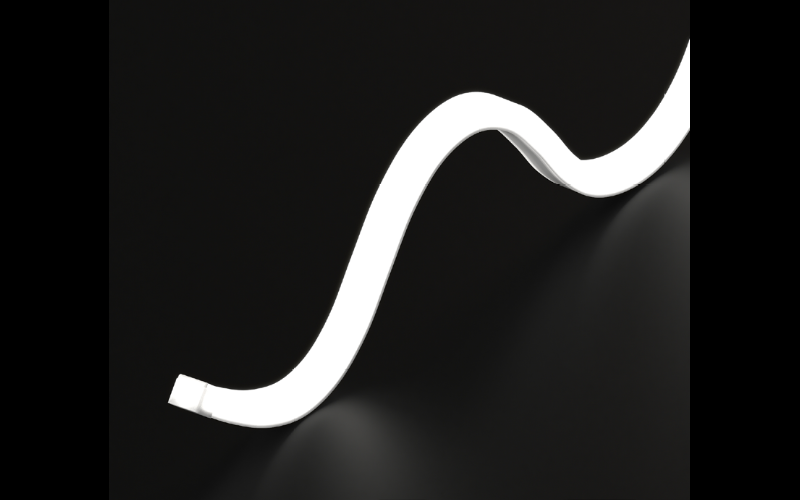 KBL. Kurba Large 3-Side Emitting Static White Field Bendable 24V System. by Luminii