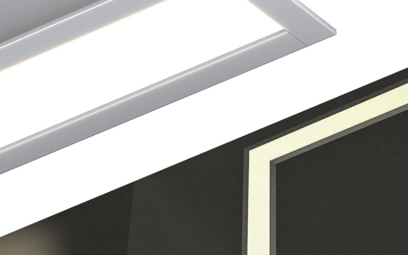 KR. Kilo Recessed Static White Linear illumination system. by Luminii