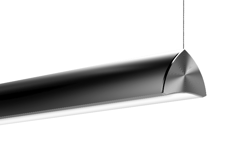Tr3. Trinium 3 Cable Suspended. by Lumium Lighting