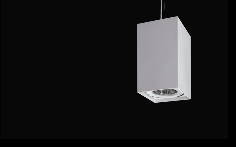 SQ805. SYRIOS SQUARE Pendant down light. by Luminis, Acuity Brands