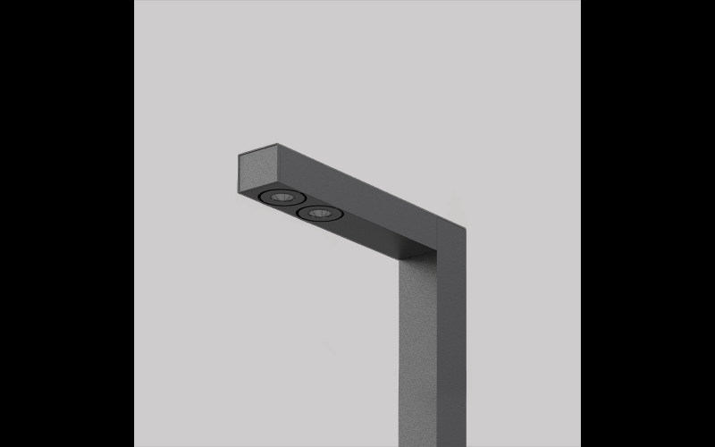 BVS32. Bellevue Pole with adjustable optic. by Luminis, Acuity Brands