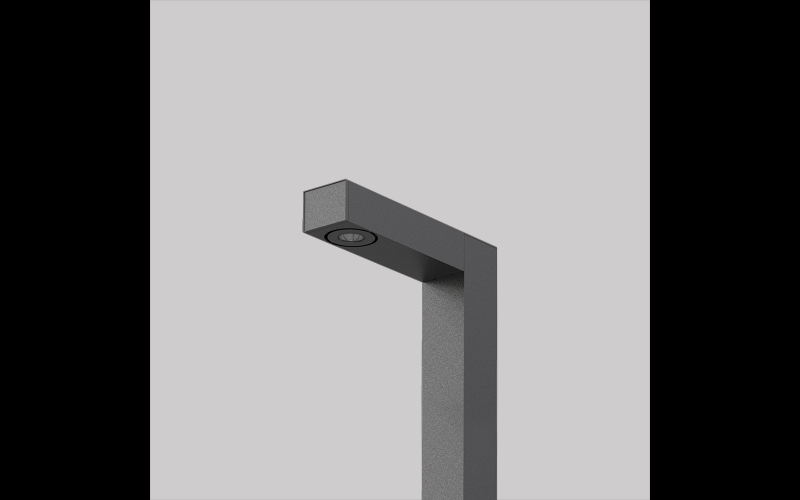 BVS21. Bellevue Pole with adjustable optic. by Luminis, Acuity Brands