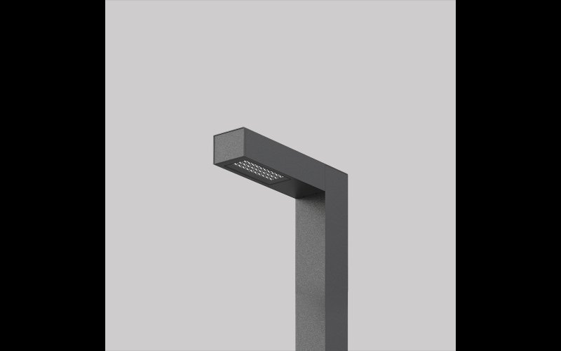 BVA21. Bellevue Pole with performance optic. by Luminis, Acuity Brands