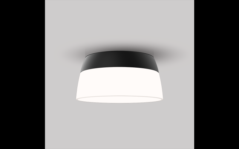 HC2810. Hollowcore Ø30'' ceiling luminaire with semi-opaque diffuser ...
