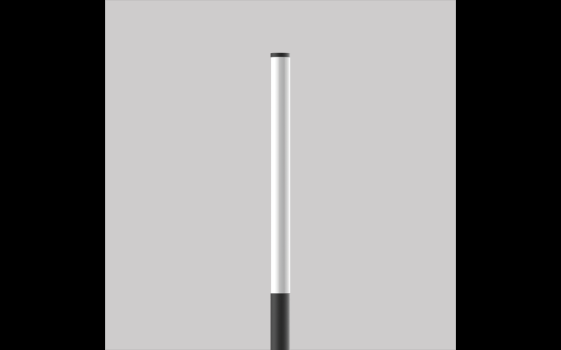 CL670. Lumistik Ø6'' column with acrylic diffuser. by Luminis, Acuity Brands