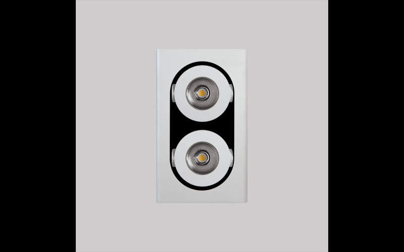 MU120. Multilux 1x2 light module pendant. by Luminis, Acuity Brands