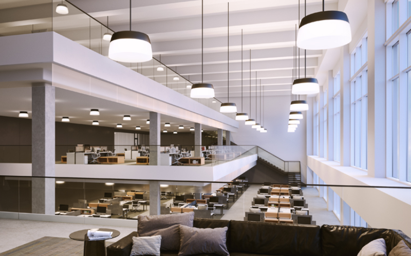 HC2800. HOLLOWCORE PENDANT DOWN/UP LIGHT. by Luminis, Acuity Brands