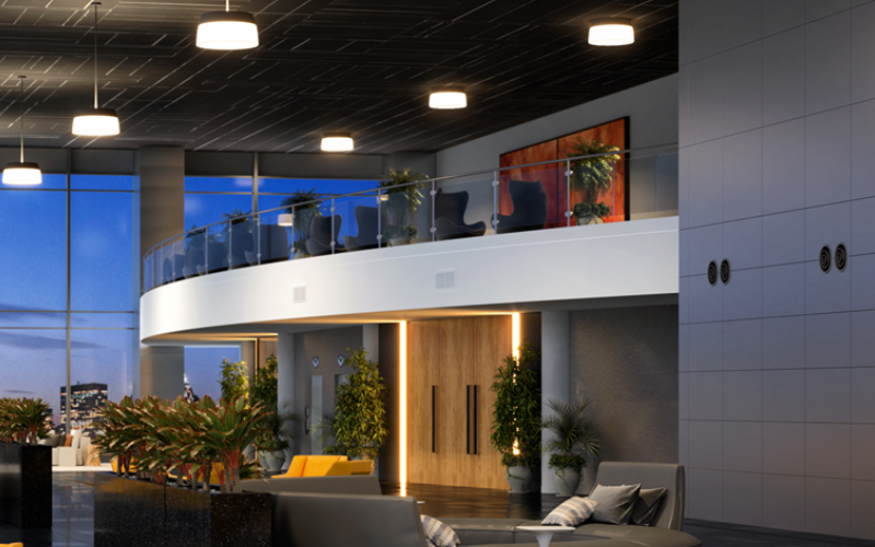 HC2810. HOLLOWCORE PENDANT DOWN/UP LIGHT. by Luminis, Acuity Brands