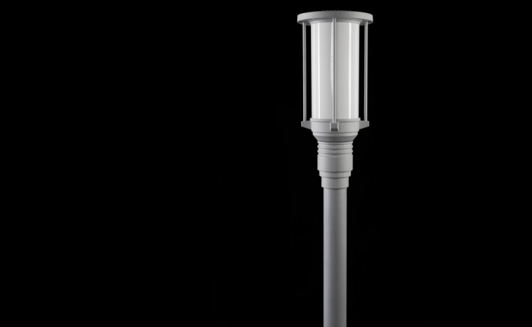 EC810. ECLIPSE MAXI - 8” Pole/Wall mount. by Luminis, Acuity Brands