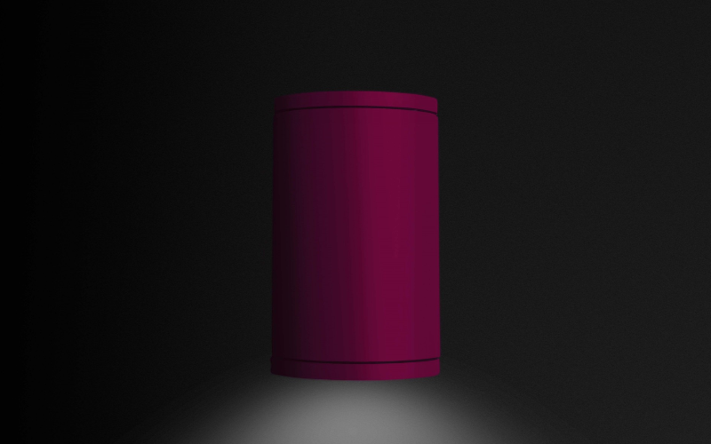 LACYL. Lumencore Cylinder Large Wall Mount Direct High-performance LED ...