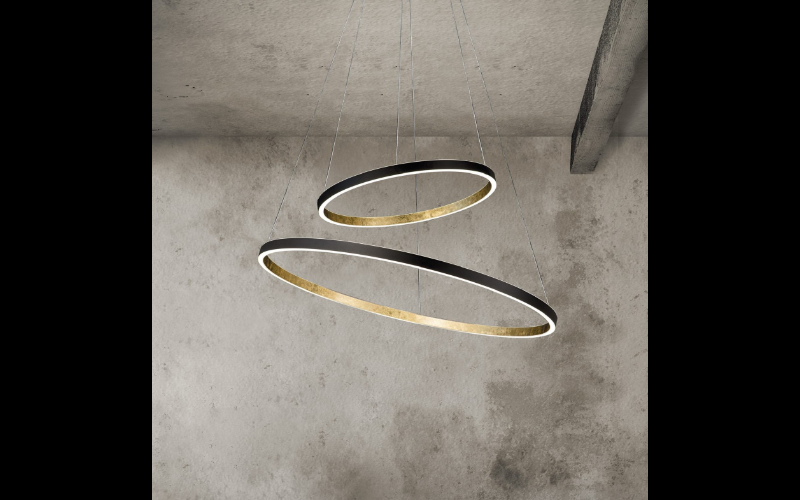 2129/S150-2. LOOP PENDANT. by Lola Lighting
