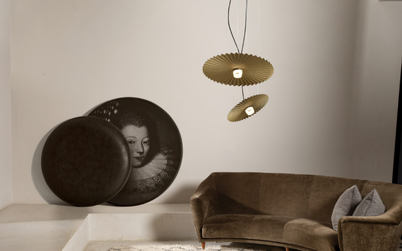 SE185DD EV1. GONZAGA pendant. by Lola Lighting