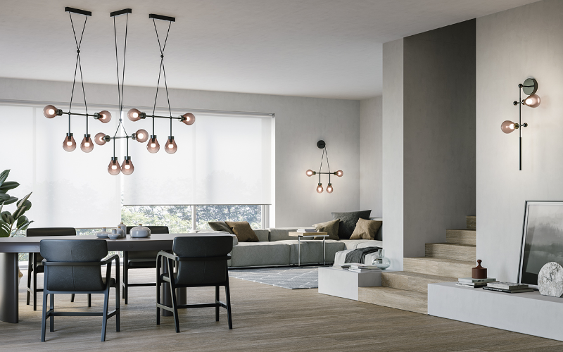 Art. 7383/3. ZOE PENDANT. by Lola Lighting