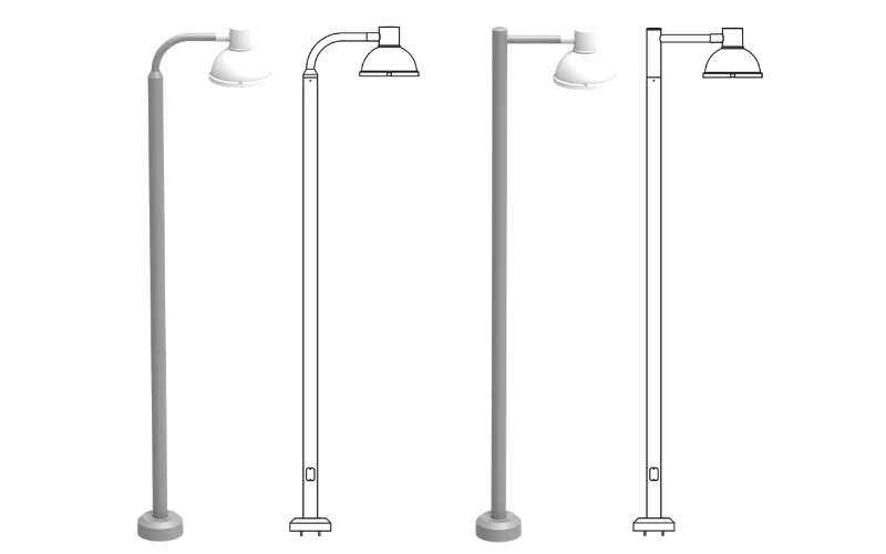 LP ICON MINI POLE. by Louis Poulsen