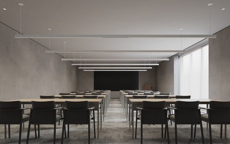 MPIVLINP. MINI PIVOT LINEAR PENDANT DIRECT/INDIRECT, DIRECT. by Lumenwerx