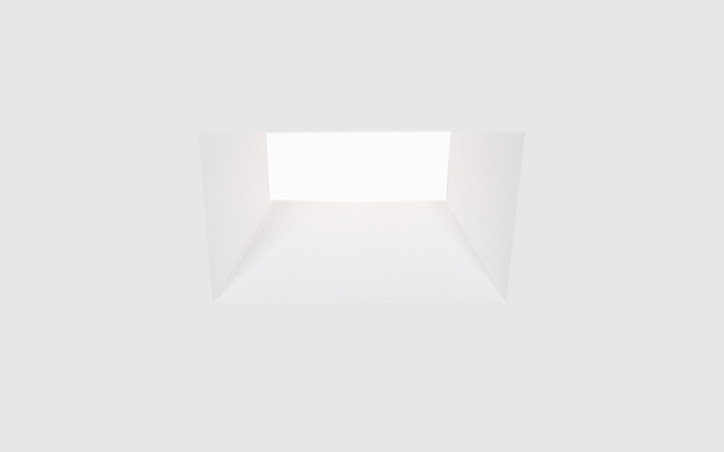 EC3SR. ECANA 3'' DOWNLIGHT SQUARE RECESSED. by Lumenwerx