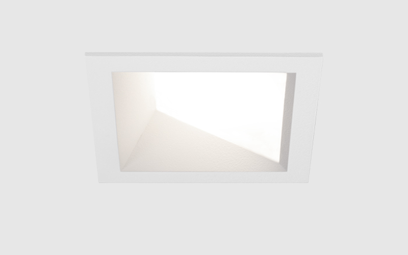 EC3SRWW. ECANA 3'' DOWNLIGHT SQUARE RECESSED WALL WASH. by Lumenwerx