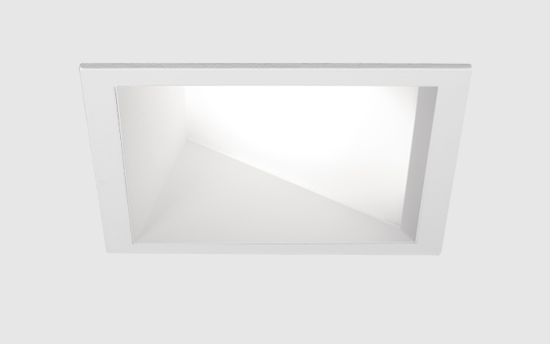 EC4SRWW. ECANA 4'' DOWNLIGHT SQUARE RECESSED WALL WASH. by Lumenwerx