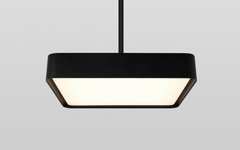 SHESQP. SHELL SQUARE - PENDANT STATIC WHITE, BIOS, SOLA, DUO. by Lumenwerx