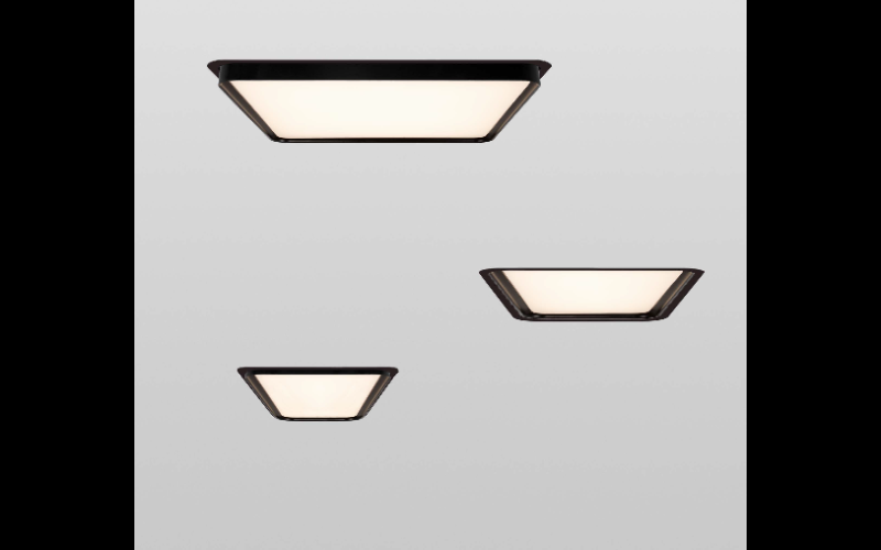 SHESQR. SHELL SQUARE - RECESSED STATIC WHITE, BIOS, SOLA, DUO. by Lumenwerx