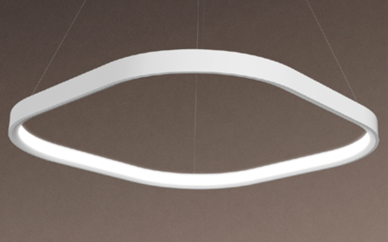 RIMSRP. RIM ROUNDED SQUARE PENDANT STATIC WHITE. by Lumenwerx