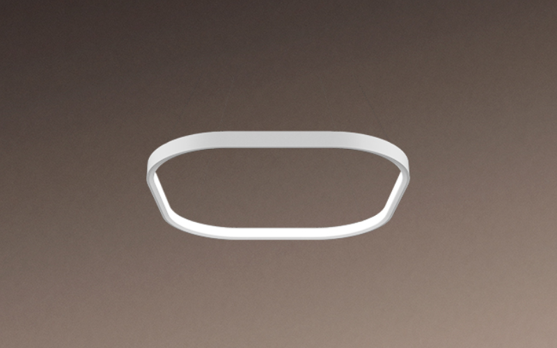 RIMSRP. RIM ROUNDED SQUARE PENDANT STATIC WHITE. by Lumenwerx