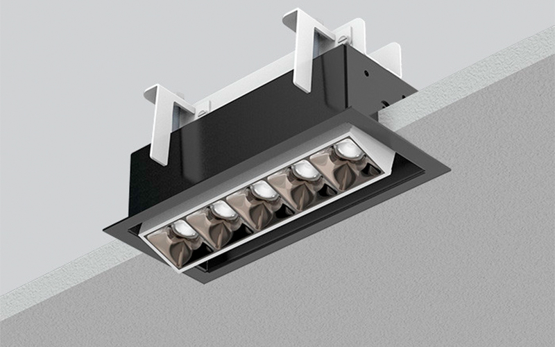 CLUADJ. CLUSTERS RECESSED LINEAR ADJUSTABLE. by Lumenwerx