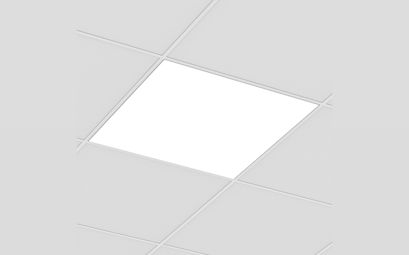 POSQR. POP RECESSED SQUARE 1x1 STATIC WHITE, FULL SPECTRUM. by Lumenwerx