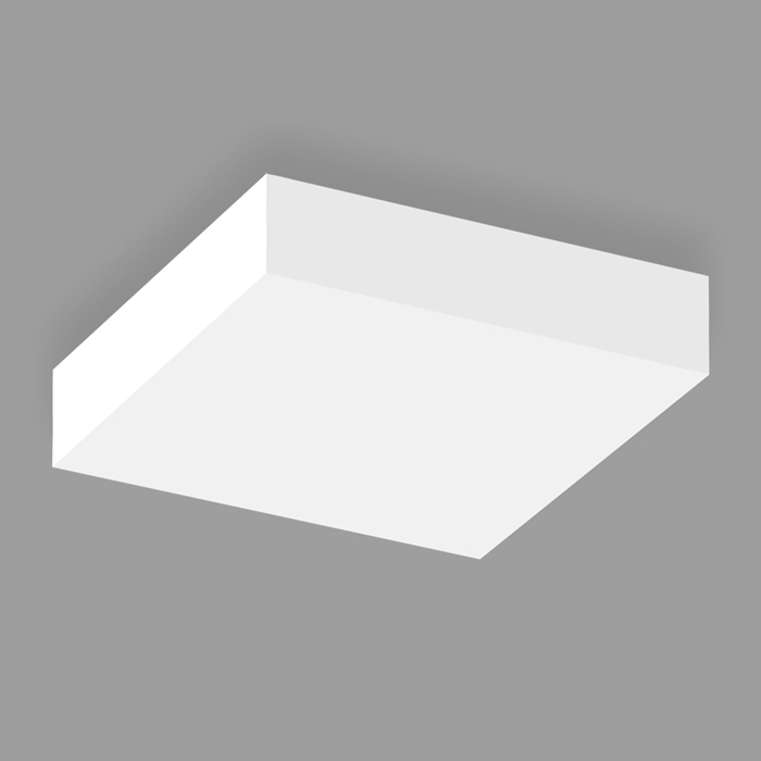 POSQS. POP CORE SQUARE 1x1 LED SURFACE-WALL. by Lumenwerx
