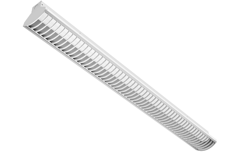 PSBL. Radial Blade Louvered Luminaire. by Pa-Co Lighting