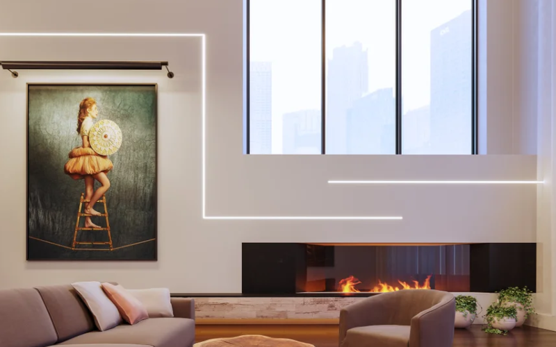 TL.5A. TRULINE .5A TUNABLE WHITE 24VDC, 5/8'' DRYWALL PLASTER-IN LED ...