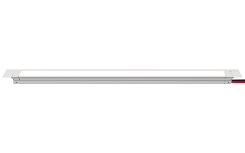 LCMW.6. LIGHT CHANNEL COMPLETE FIXTURE 0.6'' RECESSED MILLWORK 24VDC ...