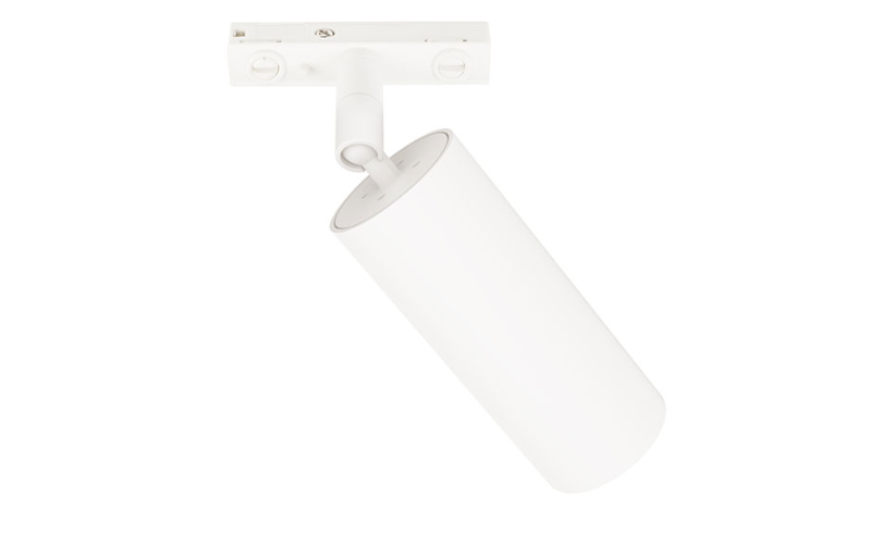 T24. TUBO SMALL TRACK HEAD 24VDC INTEGRATED LED, STATIC WHITE & WARM ...