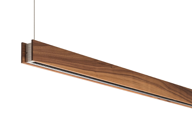 GLDR. GLIDE WOOD DOWNLIGHT SUSPENSION 24VDC REMOTE POWER END FEED ...