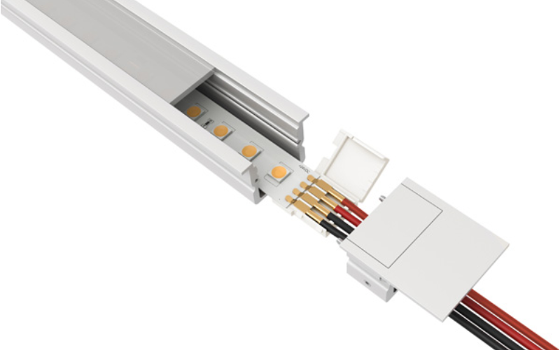 LCMW.6. LIGHT CHANNEL 0.6” DIY RECESSED MILLWORK 24VDC, DO-IT-YOURSELF ...