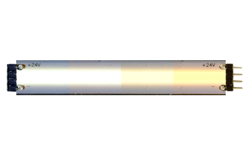 LS5. LAZER STRIP COB TUNABLE WHITE 5 WATT 24VDC, 2000K-6500K. by Pure ...