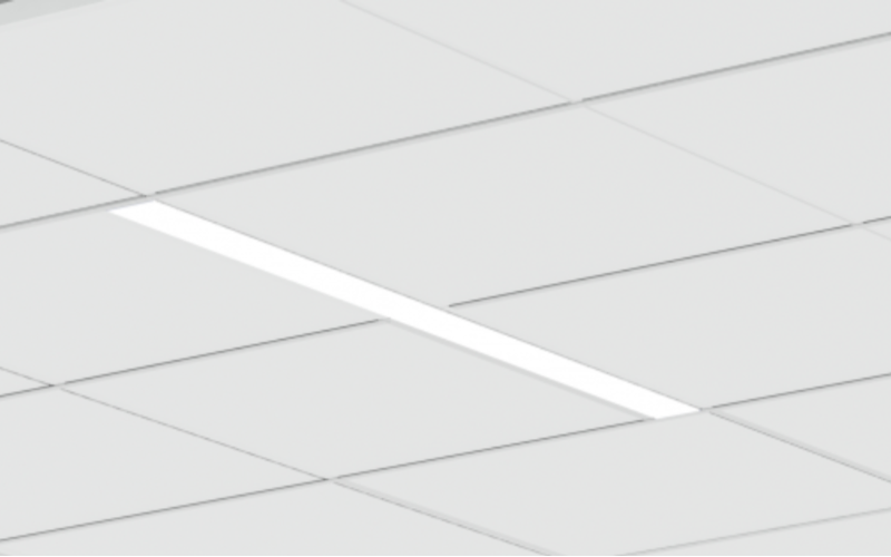 STUD3-TB. STUD 3” Linear LED luminaire- T-bar Mount. by PreciseLED