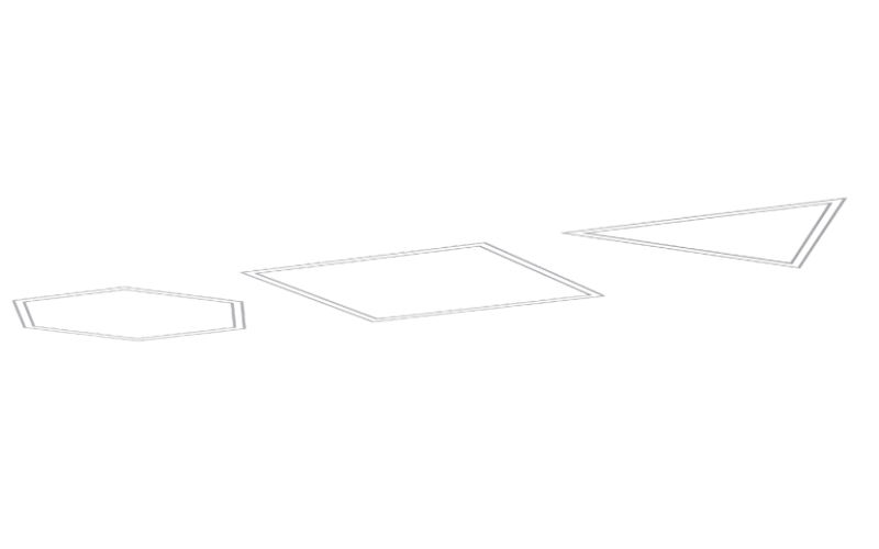 L1. M100 Shapes LED Recessed. by Selux