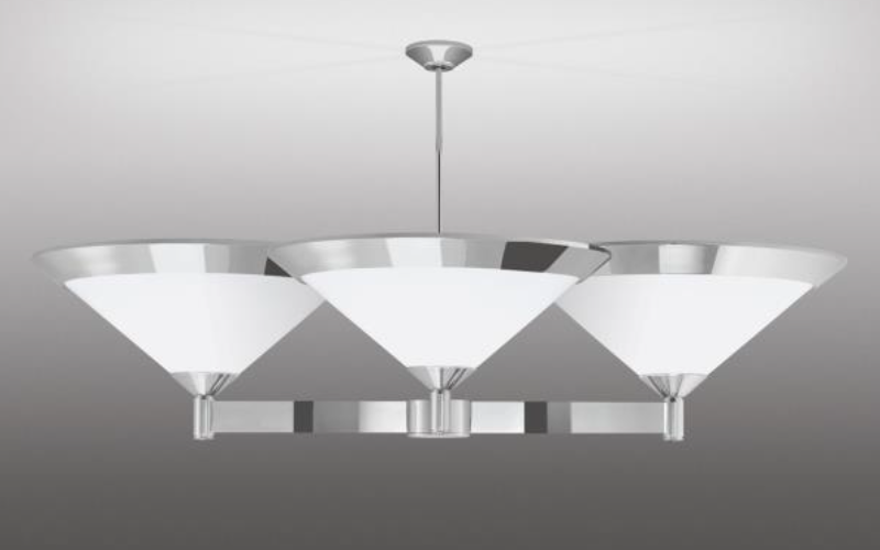 AIP8735. Vienna (4) Bowl Chandelier 24 in. by SPI Lighting