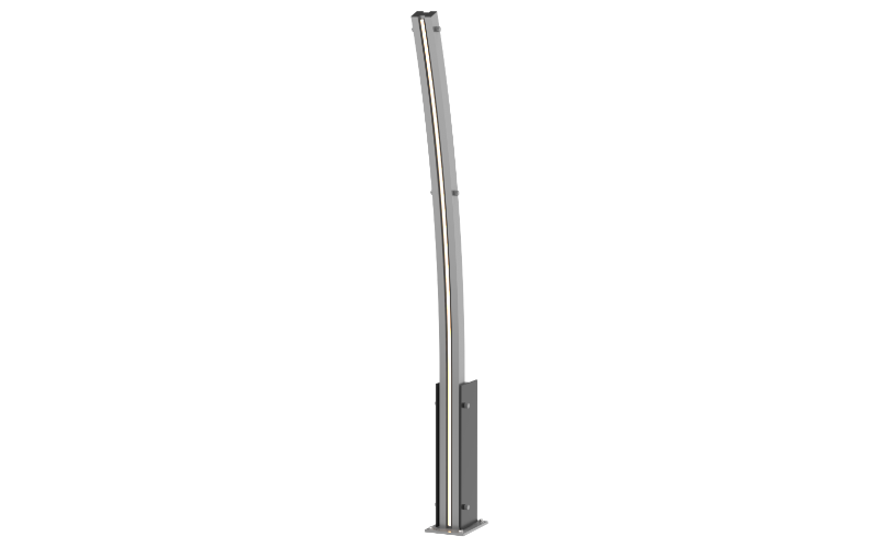 EVO/TILT. Tandem 12' Linear LED Pole. by Structura
