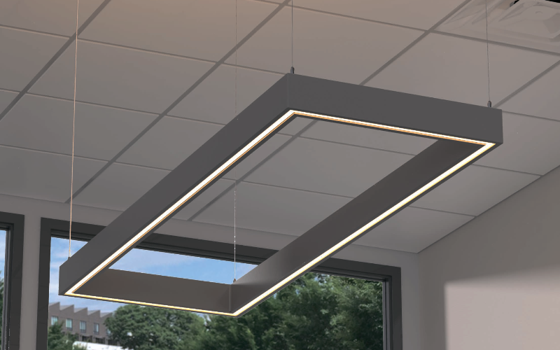 VOLTA. Illuminated Aluminum Square and Rectangle Pendant - Direct ...