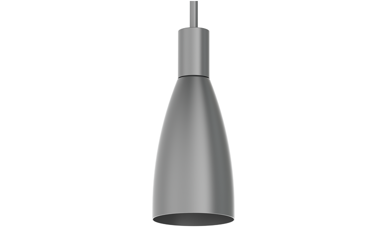 DP7ALINC. 7" ALUMINUM PENDANT INCANDESCENT ICON. by Spectrum Lighting