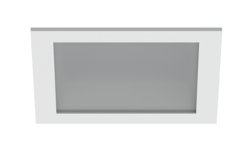 SGEF6SQLEDOS. 6'' SQUARE LED FLUSH LENS OS SERIES / 4500 LUMENS MAX. by ...