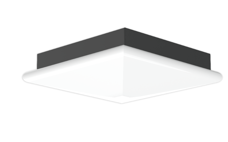 SX1003SQLEDGV. CLOUD 11'' SQUARE SURFACE LIGHT GV SERIES / 1500 LUMENS ...